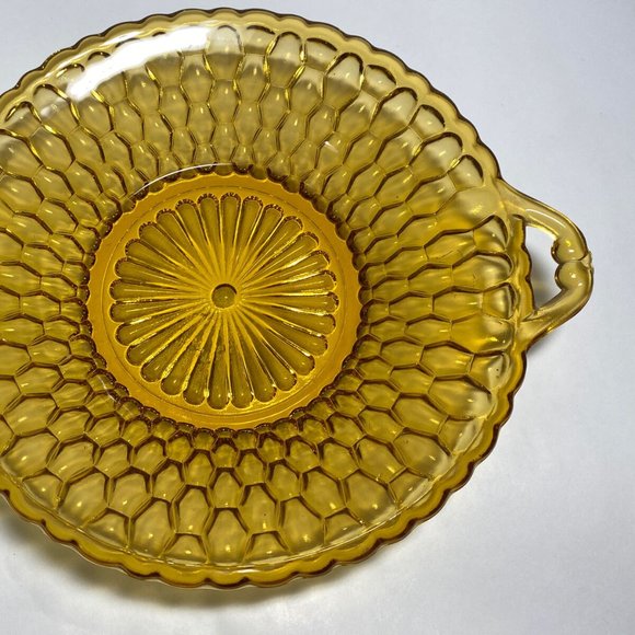 Indiana Glass | Accents | Vintage Double Handled Relish Dish In ...